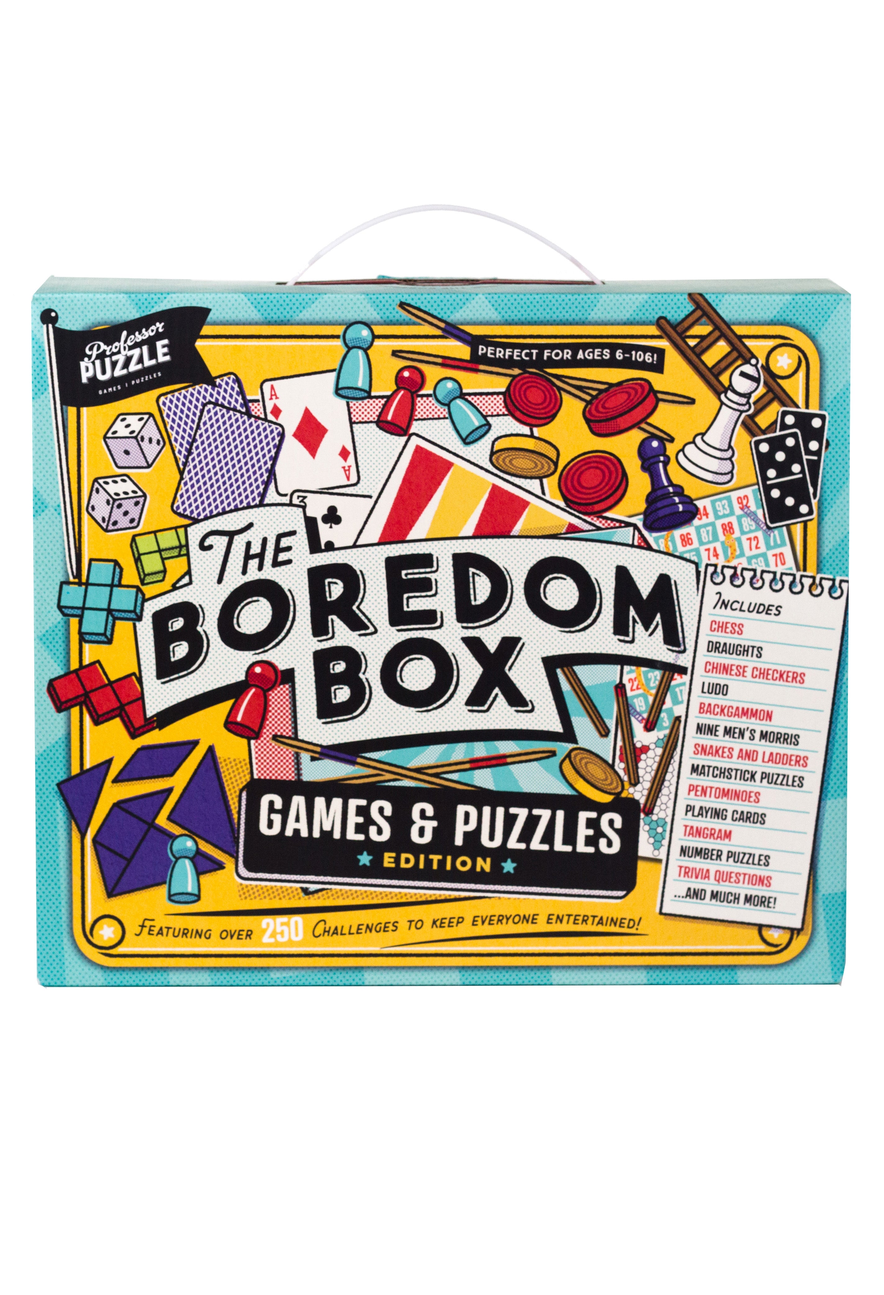 Puzzles Indoor Boredom Box | Pamela Scott