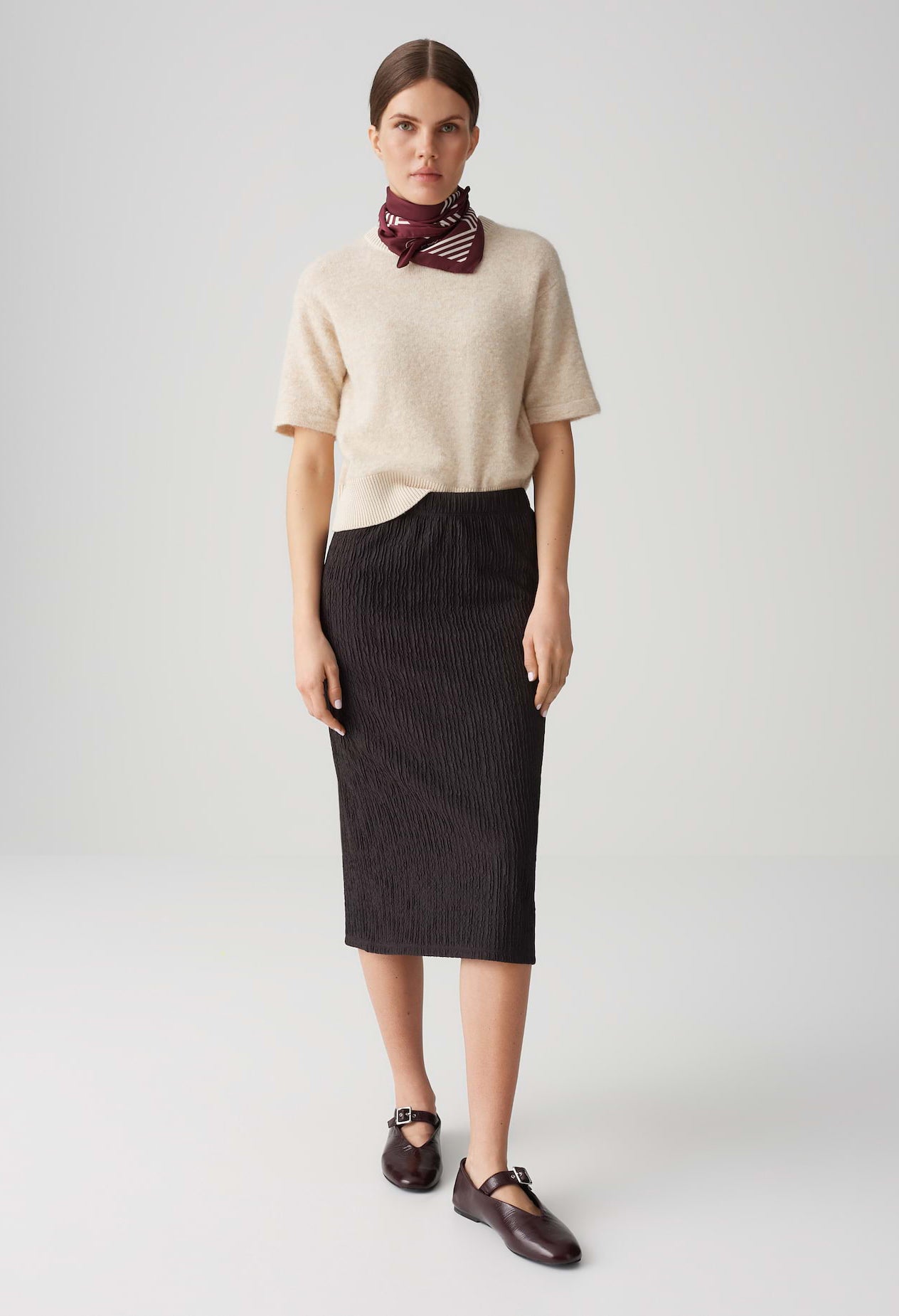 Rilasa Structured pencil skirt